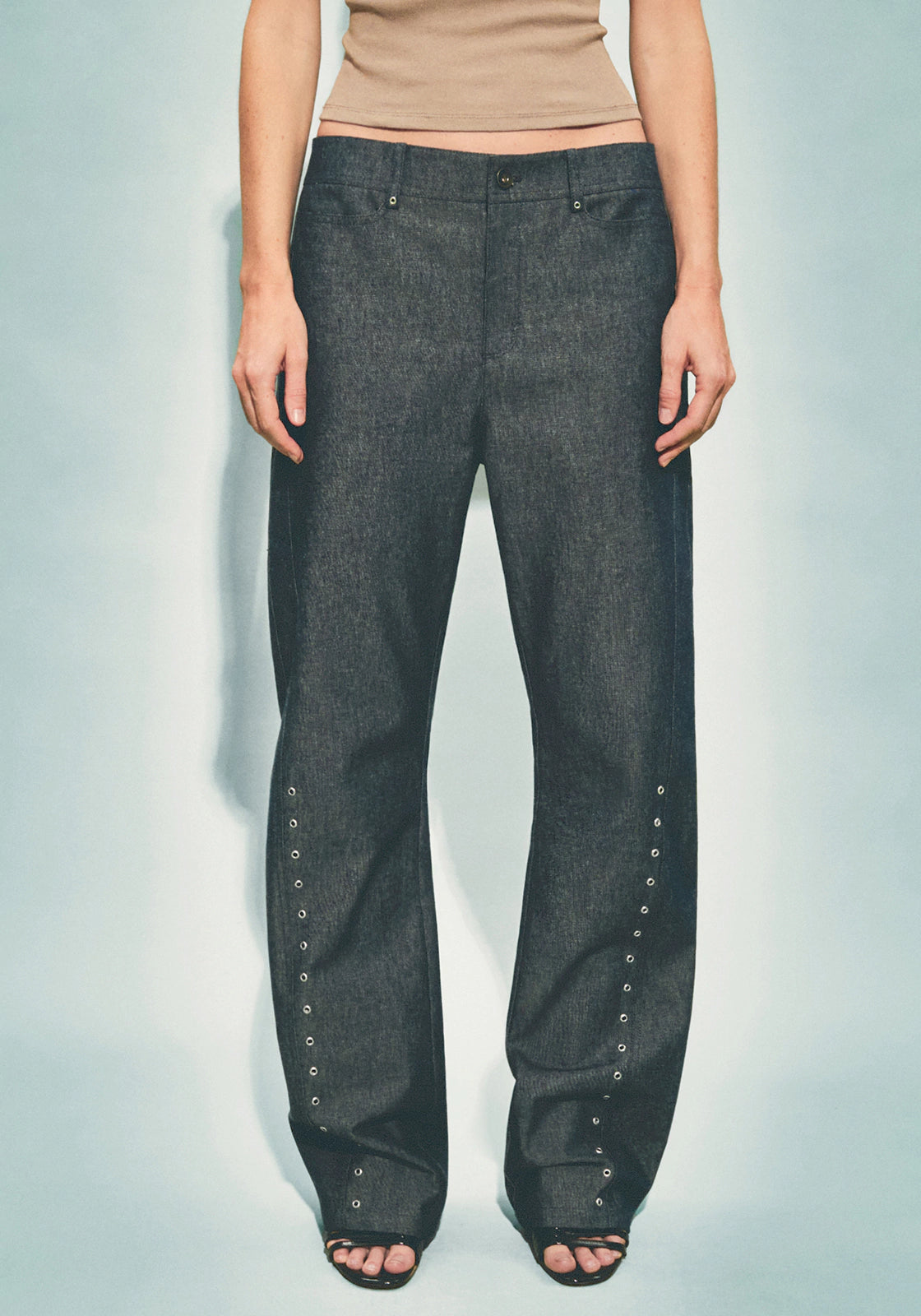 Riven Eyelet Jeans